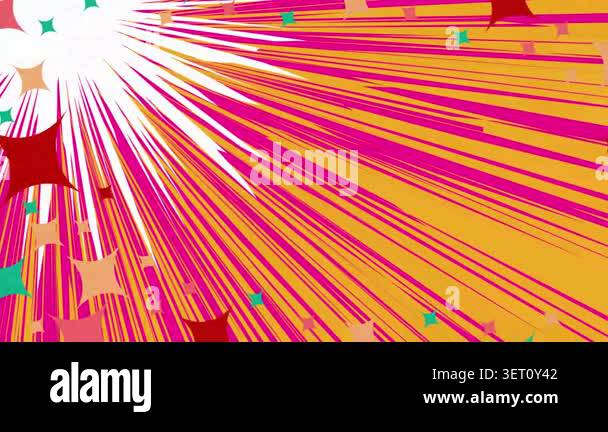 Vibrant Abstract Starburst Motion Graphic 4K Stock Video Footage - Alamy