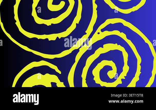 Spiral background animation video for social media marketing and ...