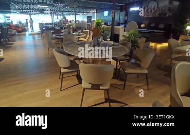Perak,Malaysia.June 10,2026: Exhibition of different set of dining ...