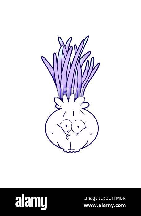 Vertical video showing animated cartoon beet with a funny face and ...
