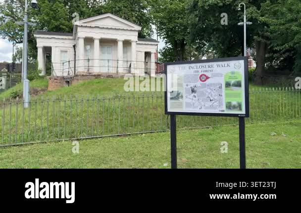 View of Forest Recreation Ground in Nottingham, England. Public urban ...