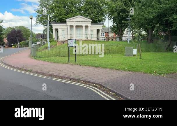 View of Forest Recreation Ground in Nottingham, England. Public urban ...
