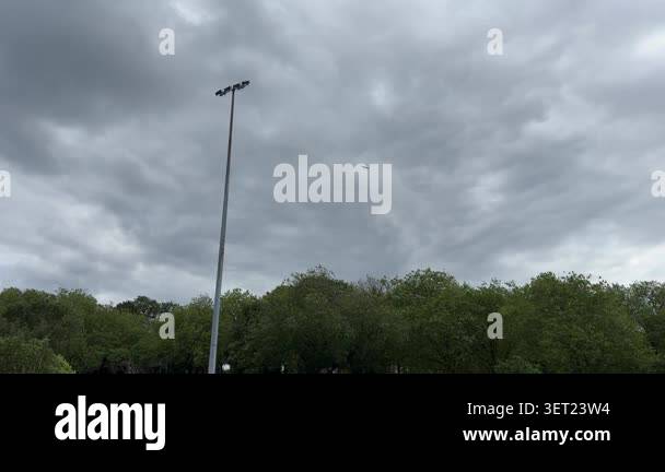 View of Forest Recreation Ground in Nottingham, England. Public urban ...