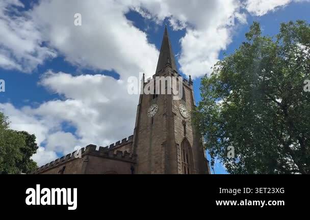 St Peter's Church stands in the heart of Nottingham city centre near ...