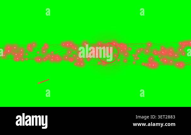 light red, green vector texture with xmas snowflakes. modern ...