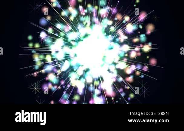 abstract christmas background with snowflakes Stock Video Footage - Alamy