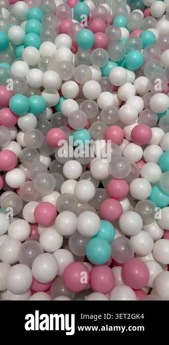 Colorful Plastic Balls Pit for Children Playground and Recreation Area ...