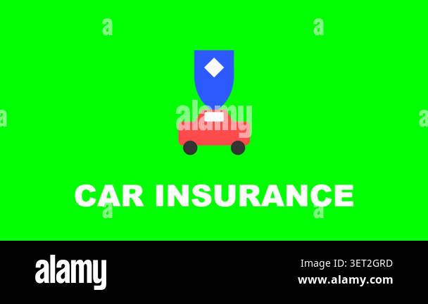 Car insurance protection road safety concept Stock Video Footage - Alamy