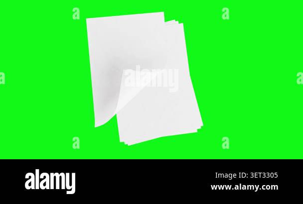 4k Resolution Video: Document Workflow, Blank Template And Office ...