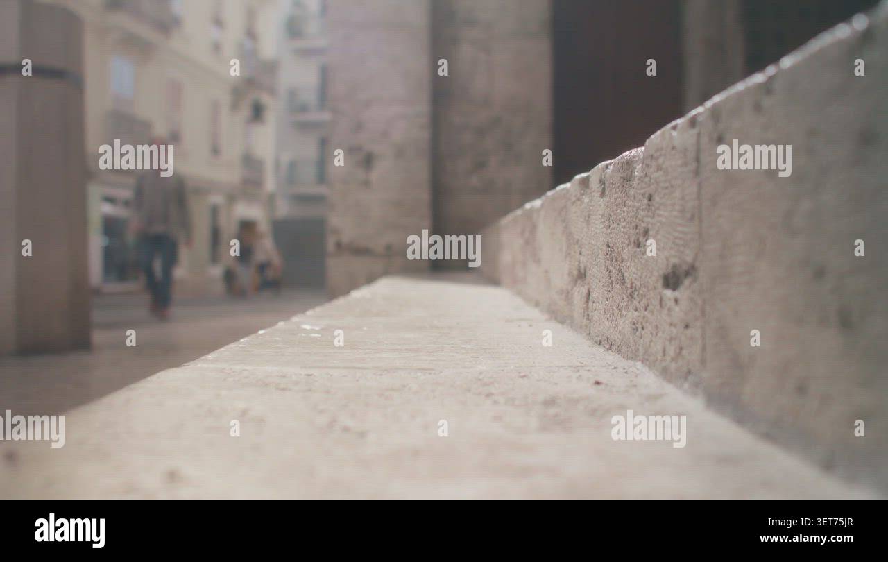People walking on stairs outdoors Stock Video Footage - Alamy