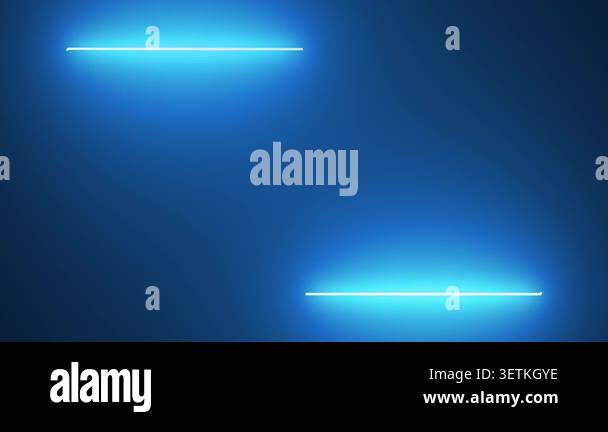 Blue glowing neon frame seamless animation loop background Stock Video ...