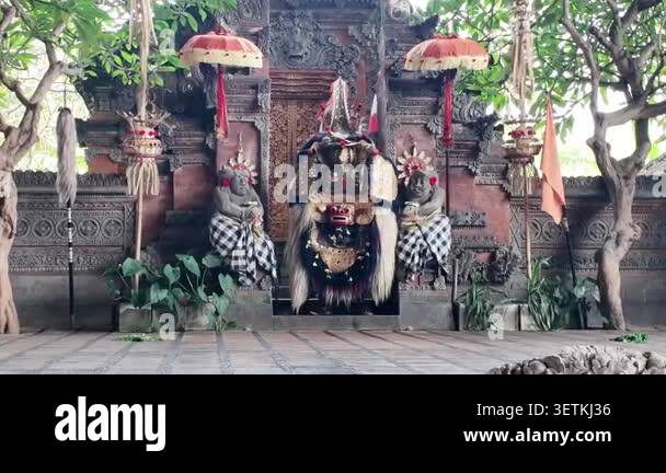 BALI, INDONESIA - FEBRUARY 20, 2026: traditional barong Dance ...