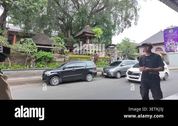 UBUD, BALI, INDONESIA - FEBRUARY february 22, 2026: busy street Scene ...