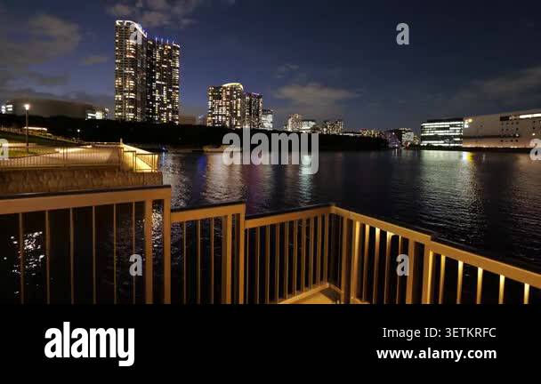 Ariake Arena, Japan Tokyo Night View May 2026 Stock Video Footage - Alamy