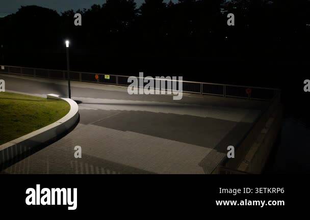 Ariake Shinsui Seaside Park, Tokyo Night May 2026 Stock Video Footage ...