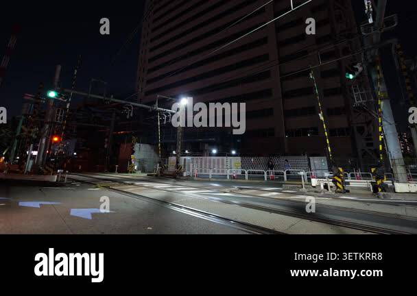 Shinagawa Continuous Grade Separation Project, Night View May 2026 ...