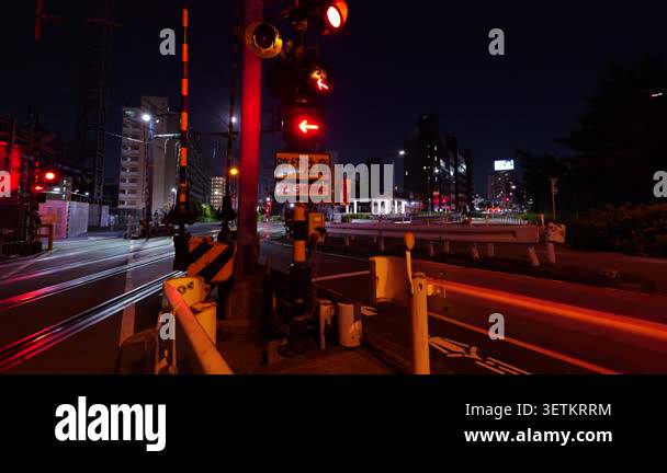 Shinagawa Continuous Grade Separation Project, Night View May 2026 ...
