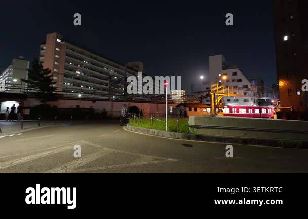 Shinagawa Continuous Grade Separation Project, Night View May 2026 ...