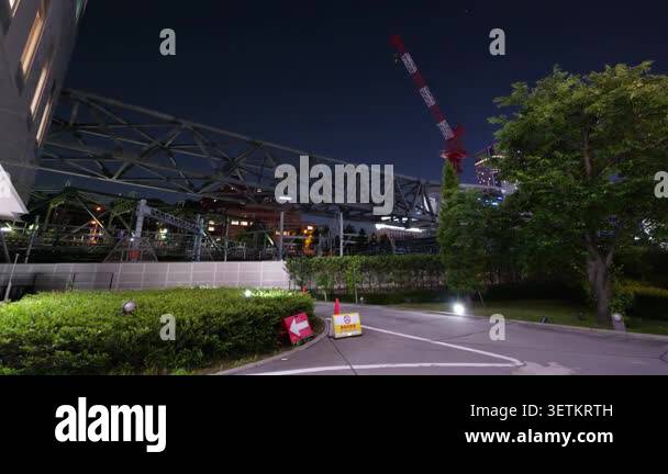 Shinagawa Continuous Grade Separation Project, Night View May 2026 ...