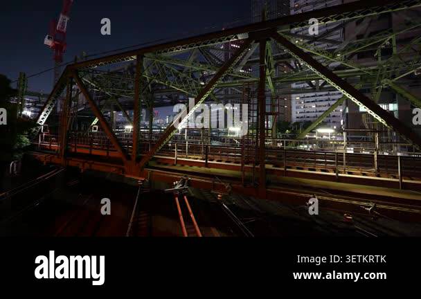 Shinagawa Continuous Grade Separation Project, Night View May 2026 ...