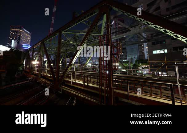 Shinagawa Continuous Grade Separation Project, Night View May 2026 ...