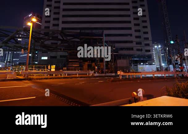 Shinagawa Continuous Grade Separation Project, Night View May 2026 ...