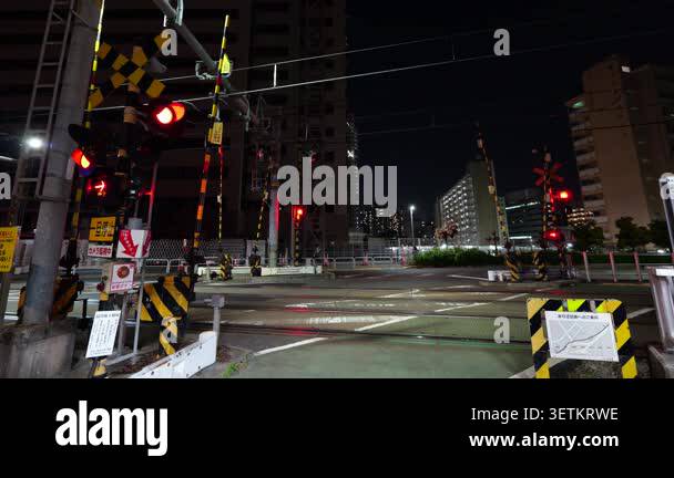 Shinagawa Continuous Grade Separation Project, Night View May 2026 ...
