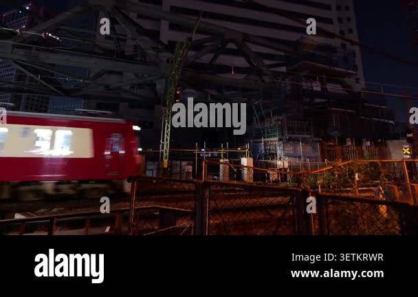 Shinagawa Continuous Grade Separation Project, Night View May 2026 ...
