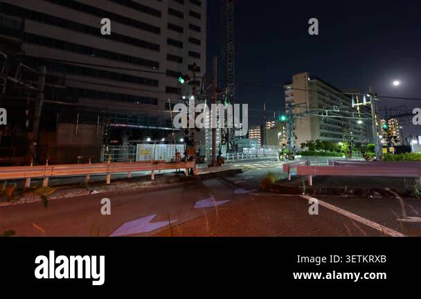 Shinagawa Continuous Grade Separation Project, Night View May 2026 ...