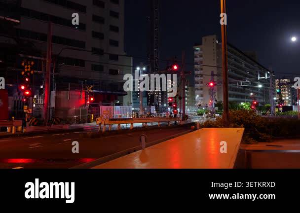 Shinagawa Continuous Grade Separation Project, Night View May 2026 ...
