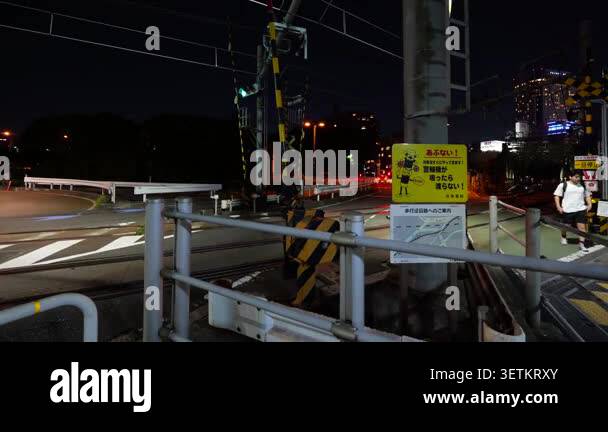 Shinagawa Continuous Grade Separation Project, Night View May 2026 ...