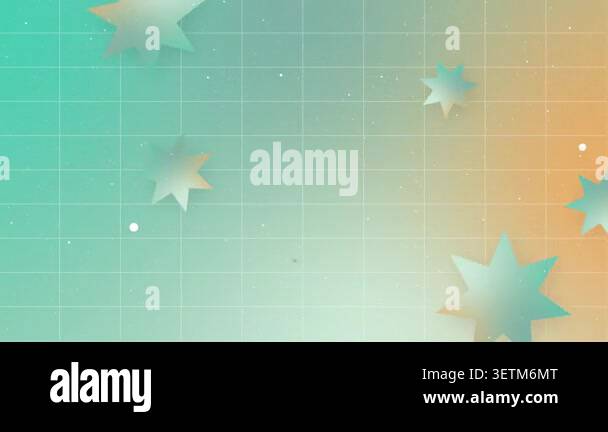 Abstract Motion Background Featuring Floating Minimalist Geometric ...