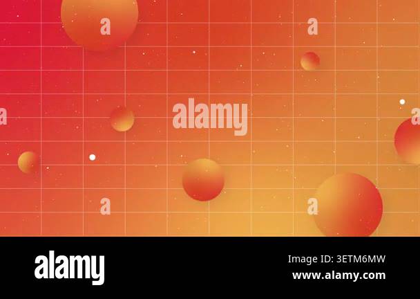 Abstract Motion Background Featuring Floating Red And Orange Gradient ...