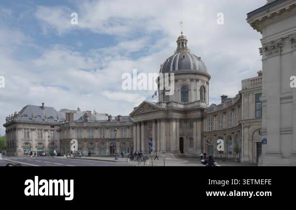 PARIS, FRANCE, JUNE 4, 2026 Institute of France historical palace ...