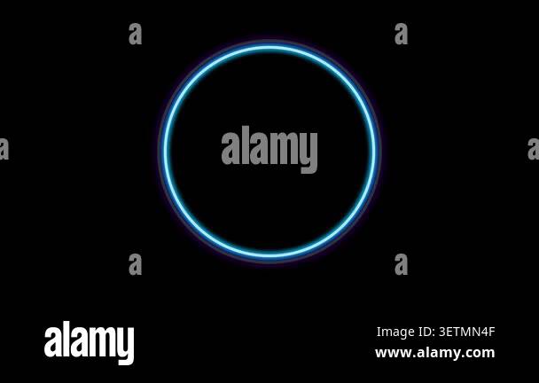 Loop of neon lights blue and purple Stock Video Footage - Alamy