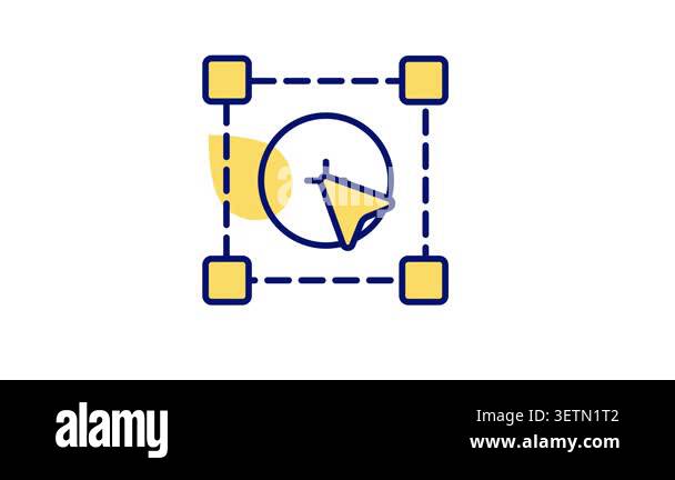 An amazing animated icon of add button in modern design style Stock ...