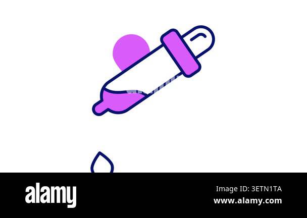 Check this beautiful animated icon of dropper in editable modern style ...