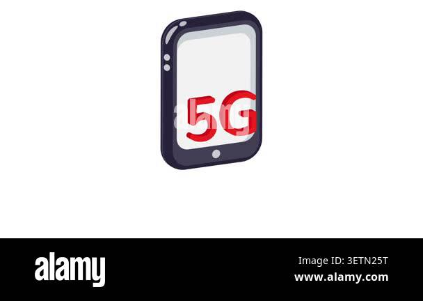 Get your hands on our premium 3d animated icon of 5g technology Stock ...