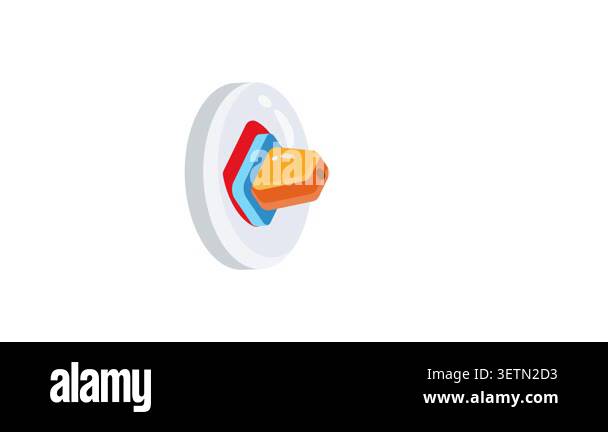 A premium 2d animated icon illustrating eco plug with socket Stock ...