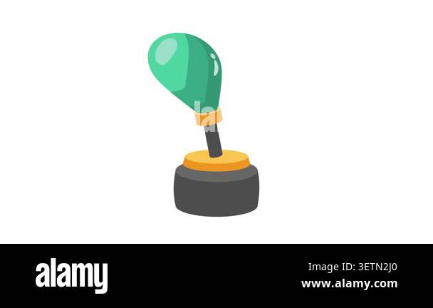 Download out amazingly designed 3d animated icon of gear lever Stock ...