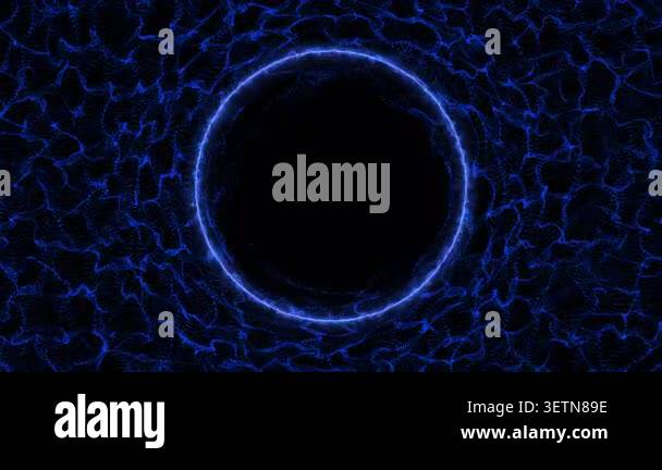Abstract Color Sphere With Connecting Dots, Technology Sphere Of ...