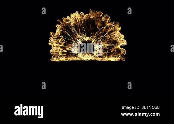 Gold Luxury Particle Explosion Overlay Transition Stock Video Footage ...