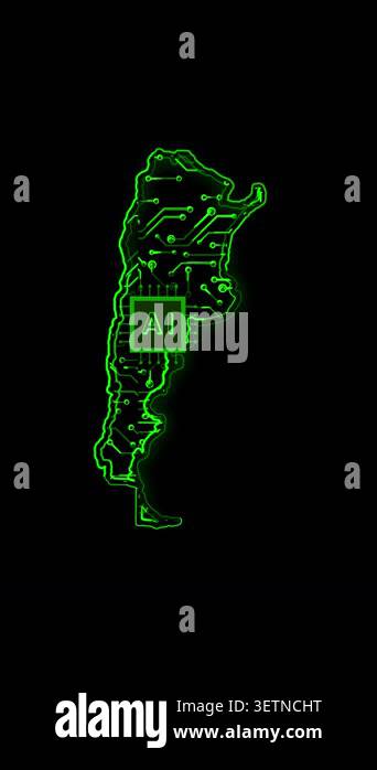 Mobile Vertical Resolution, 2160x3840 Pixels, Argentina Country Map ...
