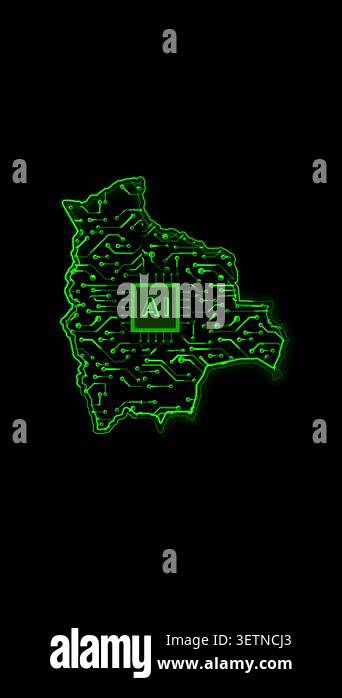 Mobile Vertical Resolution, 2160x3840 Pixels, Bolivia Country Map ...