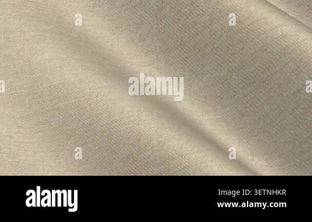 Italian Light Beige Twill Wool Fabric draping in soft clean waves of ...
