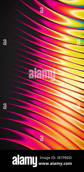 A vibrant, high-energy motion graphics background featuring flowing ...