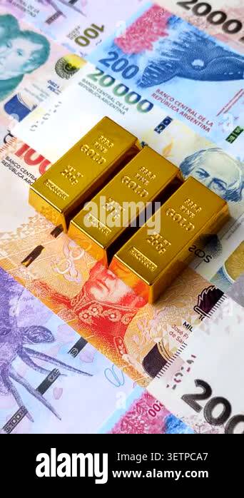 Argentine gold bars or ingots as a tool for balance, financial ...