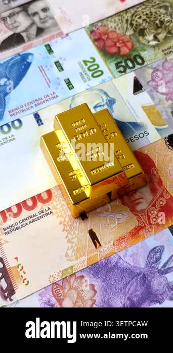 Argentine gold bars or ingots as a tool for balance, financial ...