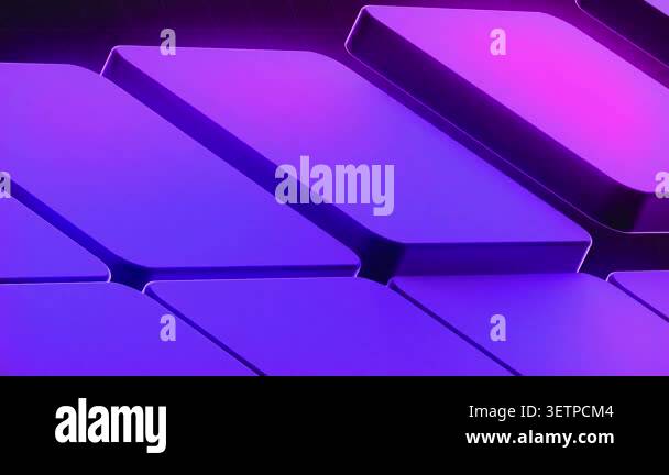 Dynamic abstract background with flowing 3D ribbons and luminous ...