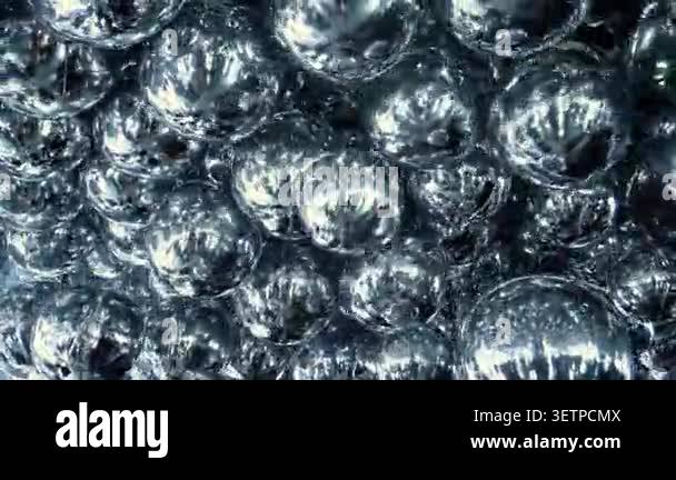New York, USA: This installation features floating silver balloons that ...
